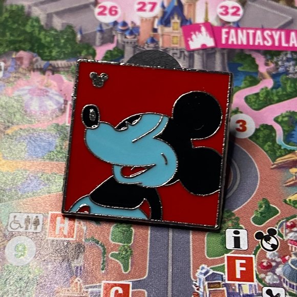 Disney | Accessories | Red Mickey Mouse Hidden Mickey | Poshmark